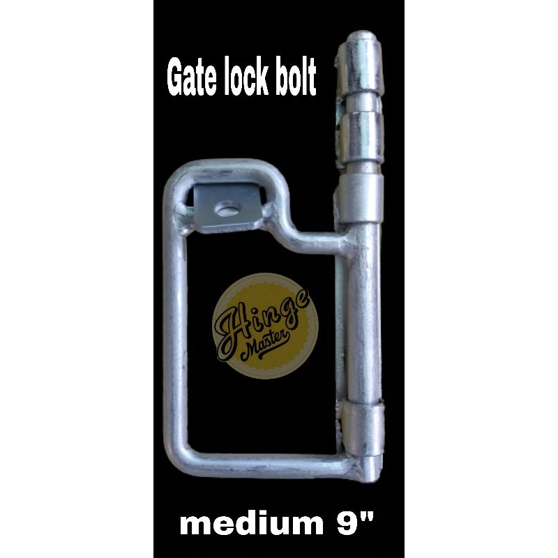 Gate lock / Barrel Bolt /(9 inch) heavy duty Lock for gate. Solid ...