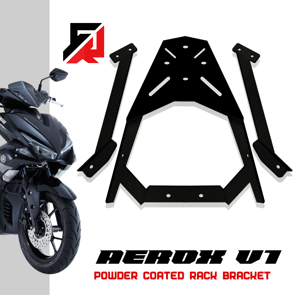 Yamaha AEROX 155 V1 Top box bracket / Power Rack / Monorack /Powder ...