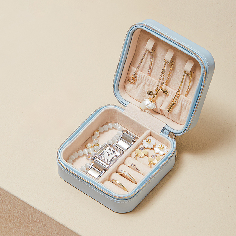 Jewelry Box Earrings Storage Box High End Luxury Storage Rings Jewelry ...