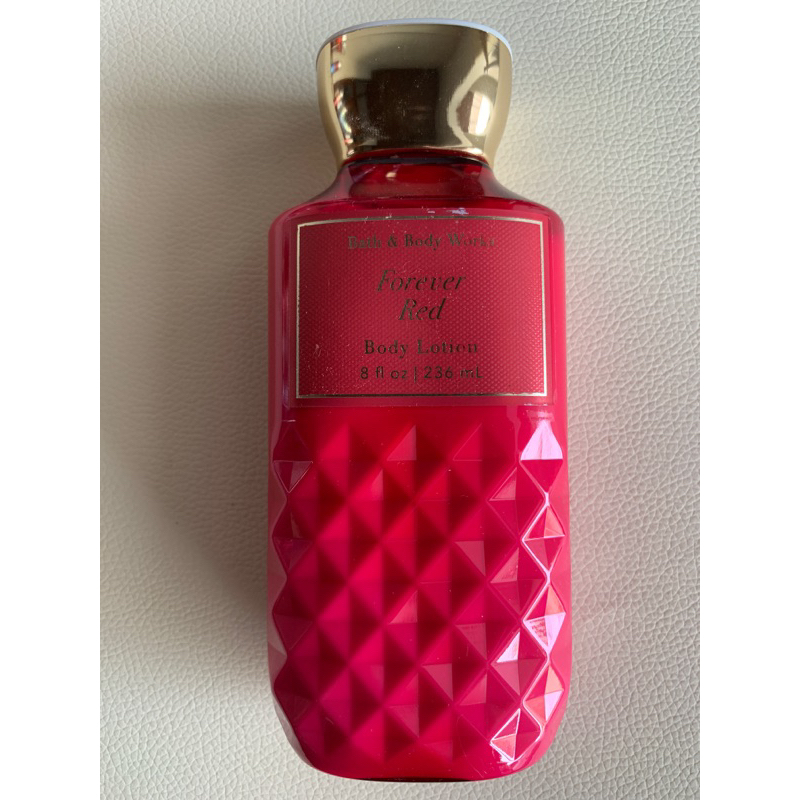 DAMAGED LABEL Bath & Body Works Body Lotion - FOREVER RED - 236ml ...