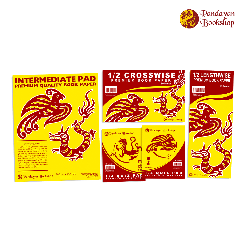 Pandayan Intermediate Pad Paper Set 80 leaves | Shopee Philippines