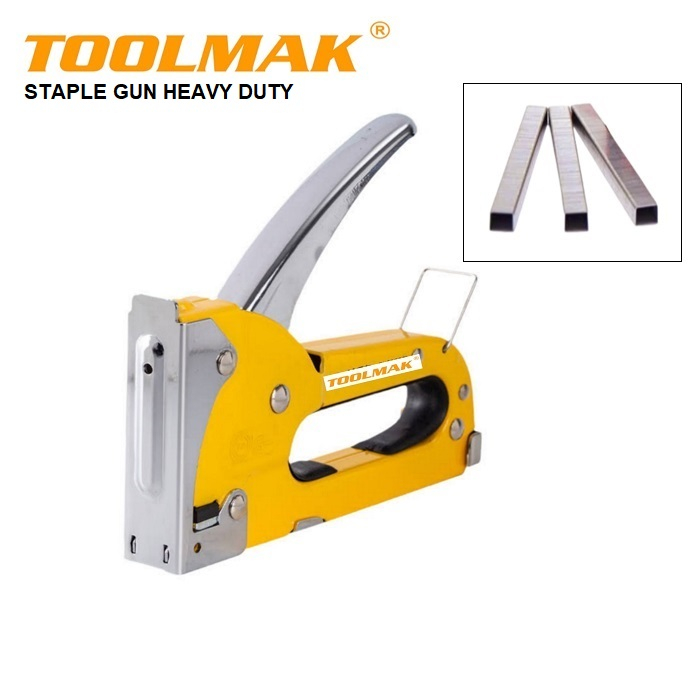 TOOLMAK STAPLE GUN TACKER HEAVY DUTY | Shopee Philippines