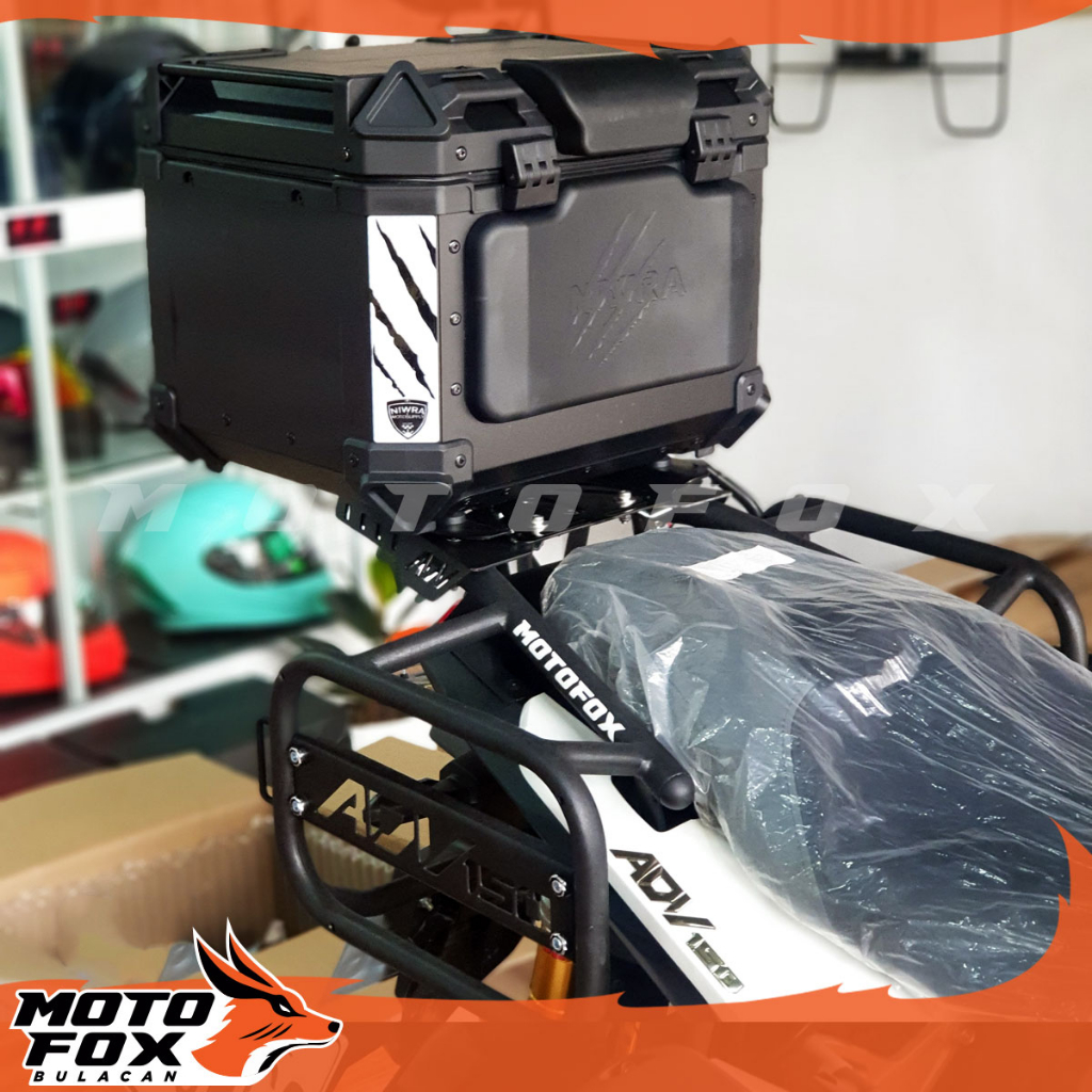 Honda ADV 160 / ADV 150 Top Box Side Pannier Bracket - Red Motoshield ...