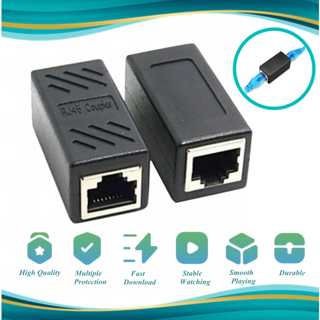 Ethernet Cable Adapter Connector Coupler Lan Extender | Shopee Philippines