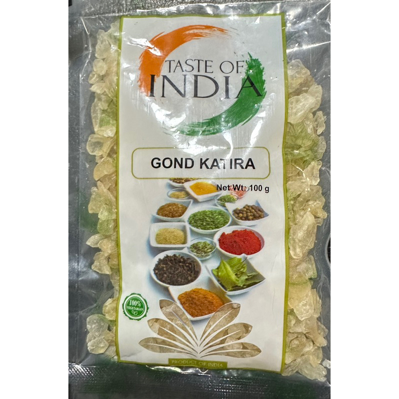 Taste of India Katira Gond - Water - Tragacanth Gum - Summer Gum ...