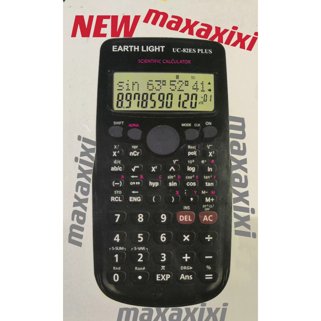 Calculator UC-82ES PLUS Student Function Scientific Calculator Matrix ...
