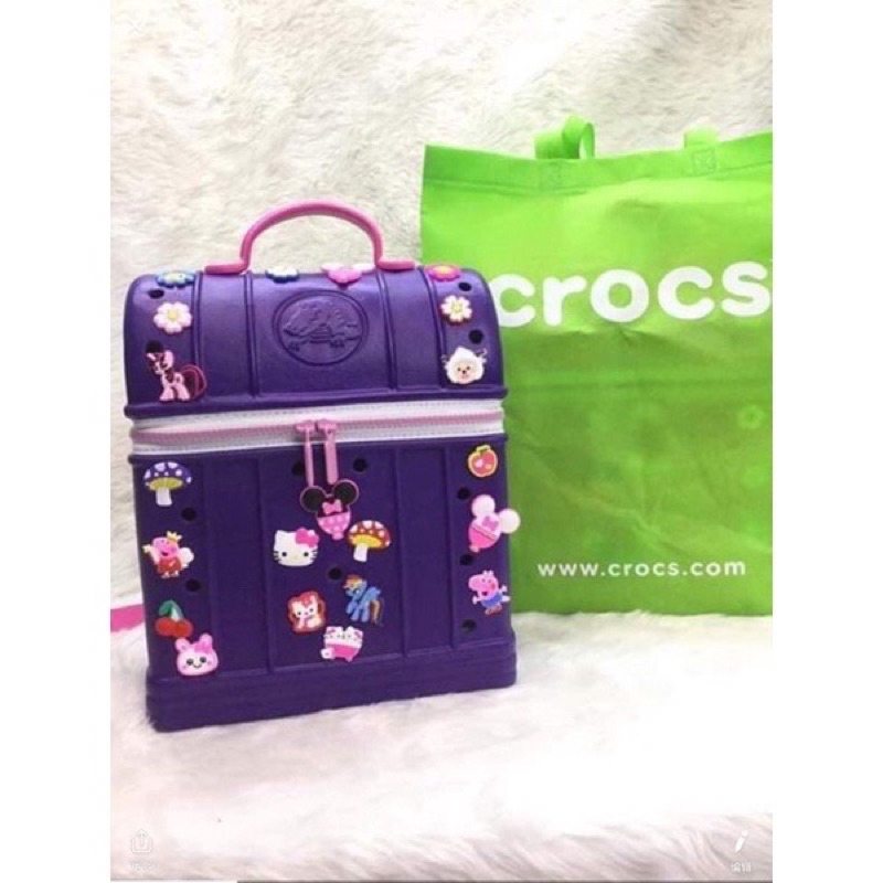 Crocs Kids School Bags Kindergarten Backpacks Preschool School Bags ...