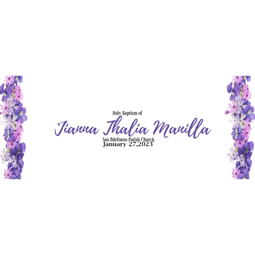 Personalized Candle for Christening/Baptism/Debut Name Only minimum of ...