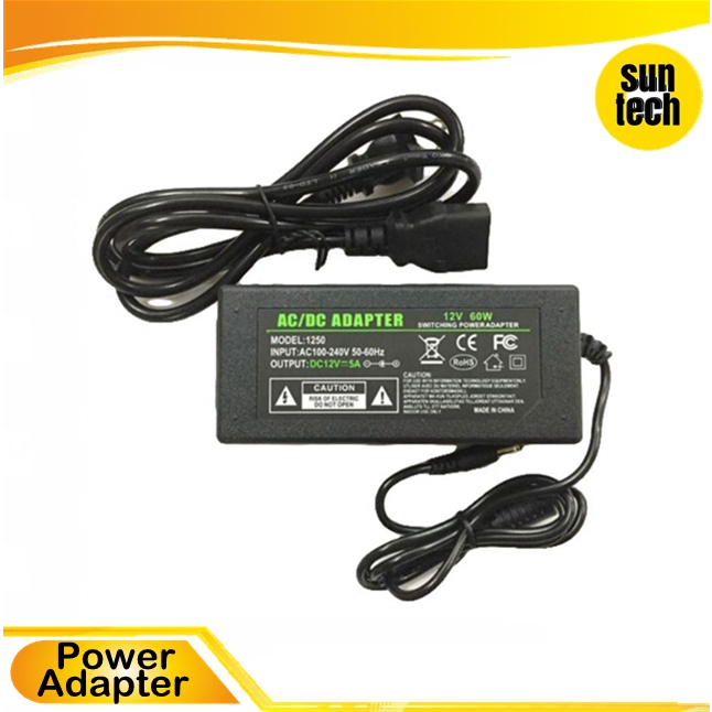 AC / DC 12V 3A / 5A /6A /8A CCTV LED strip PC Monitor Power Supply 5 ...
