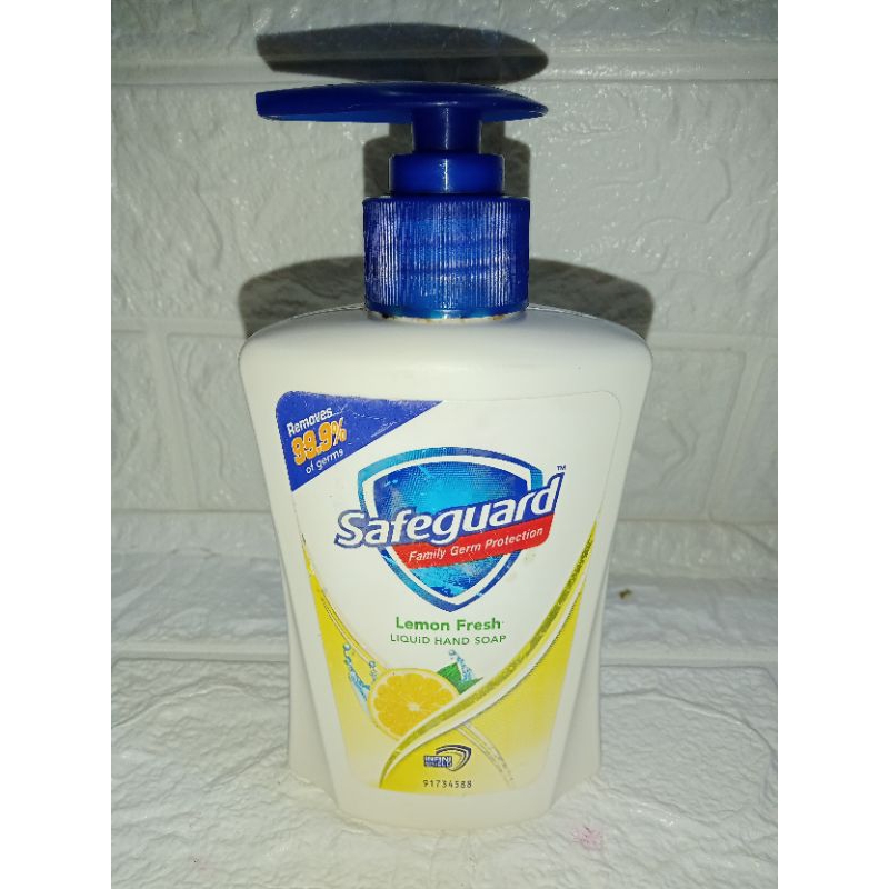 40 Off Safeguard Lemon Fresh Liquid Hand Soap 225ml Shopee Philippines