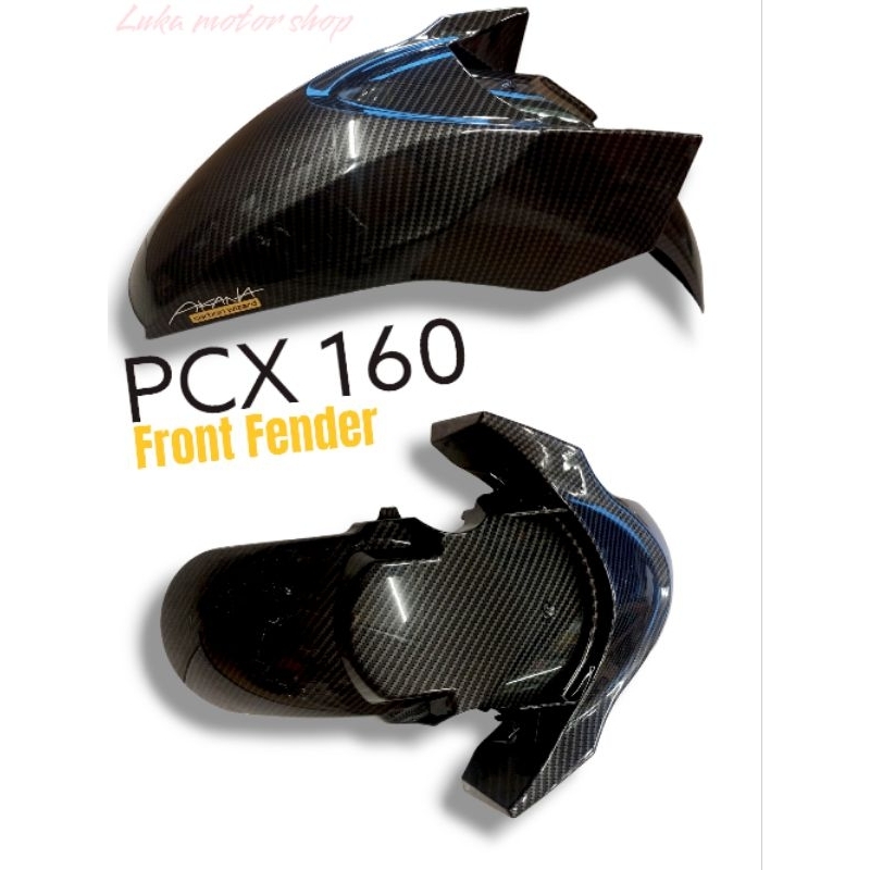PCX 160 FRONT FENDER CARBON | Shopee Philippines
