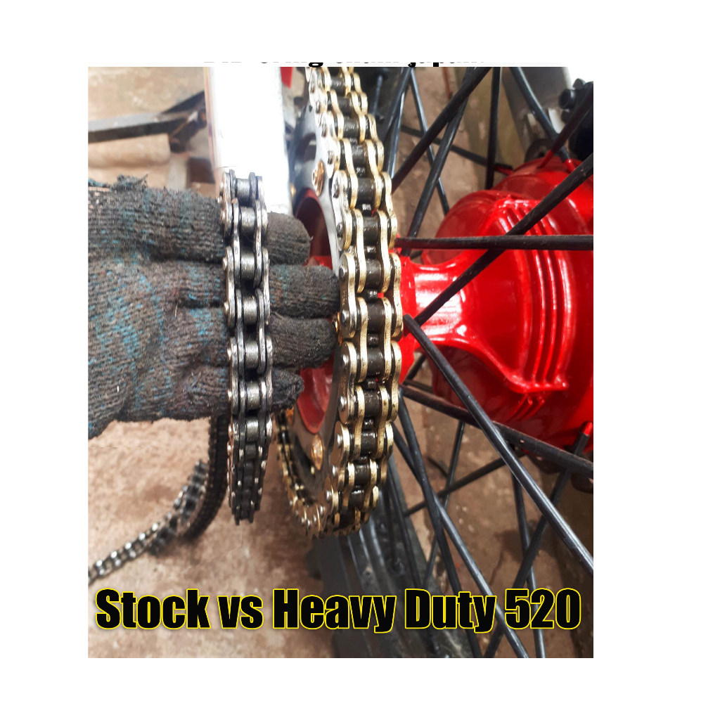 JAPAN 520 CHAIN HV-RX (Oring Type Chain heavy duty) | Shopee Philippines