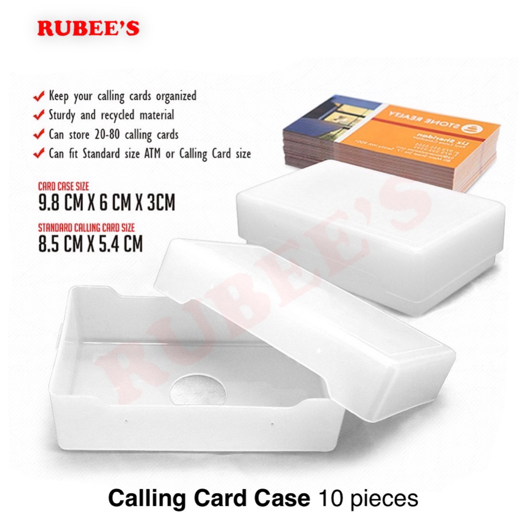 Calling Card Case (10pieces) | Shopee Philippines