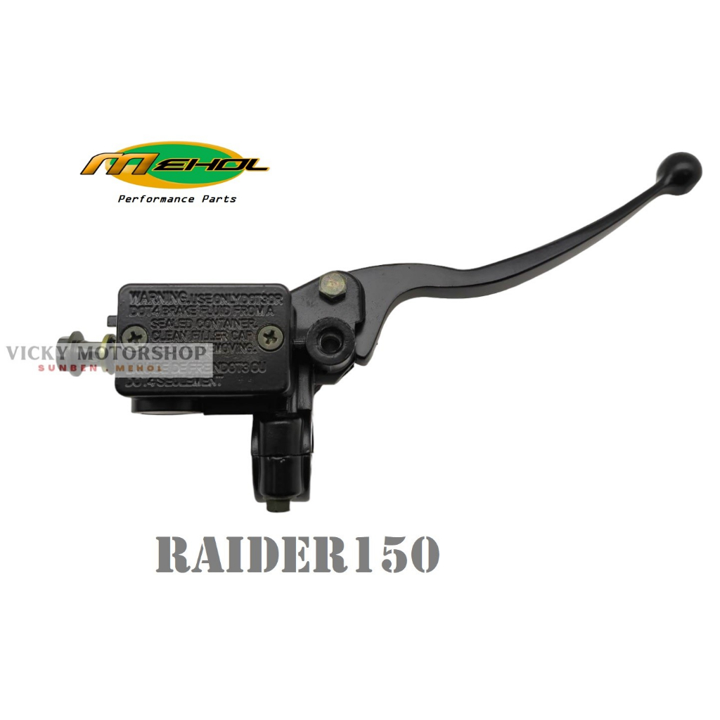 MEHOL BRAKE MASTER PUMP FOR MIO WAVE125 XRM110 RAIDER150 (1PC) | Shopee ...