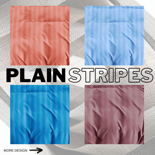 Premium Canadian Cotton Tela Per Yard (Plain Stripes) | Shopee Philippines