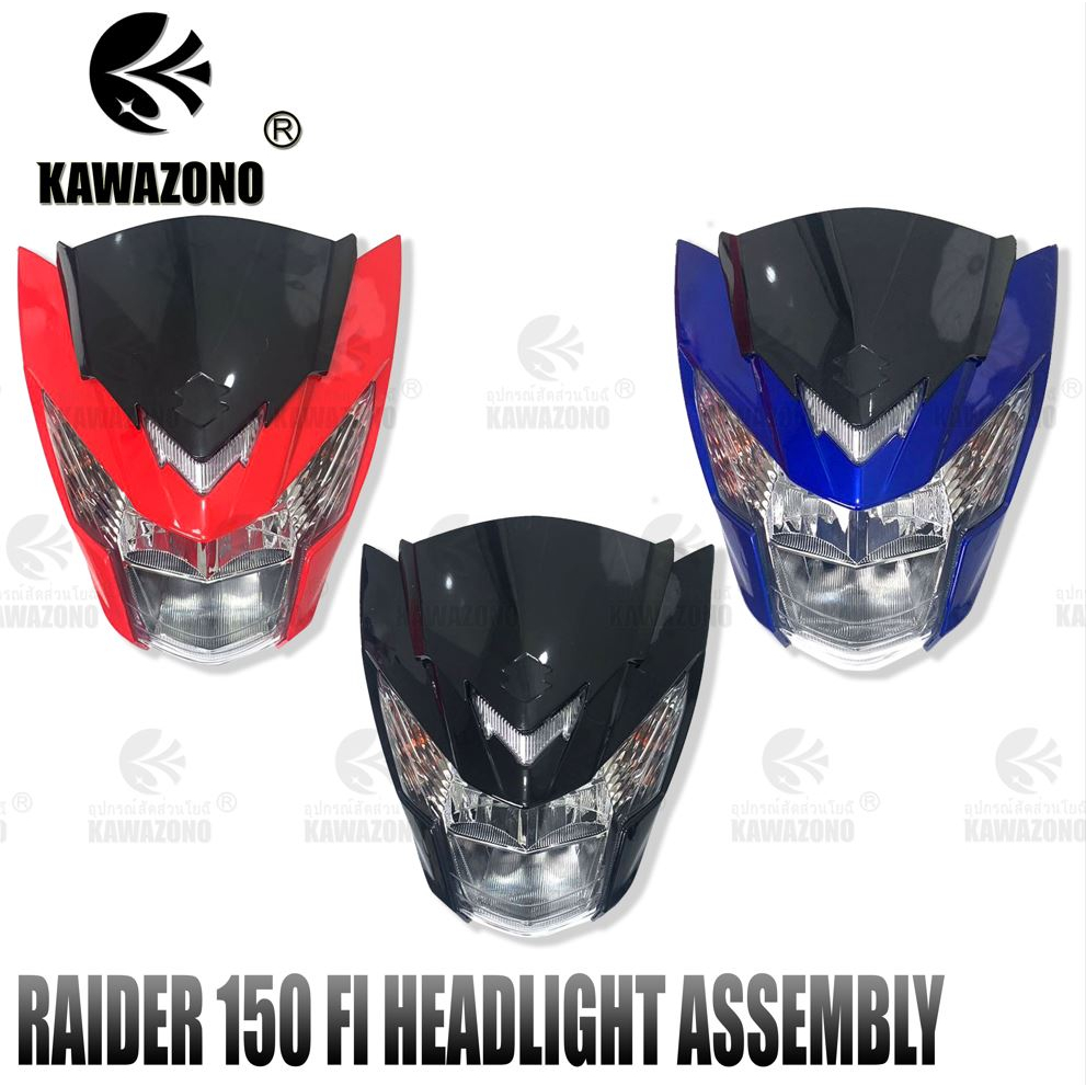headlight assy / assembly for raider 150 fi motorcycle available in ...
