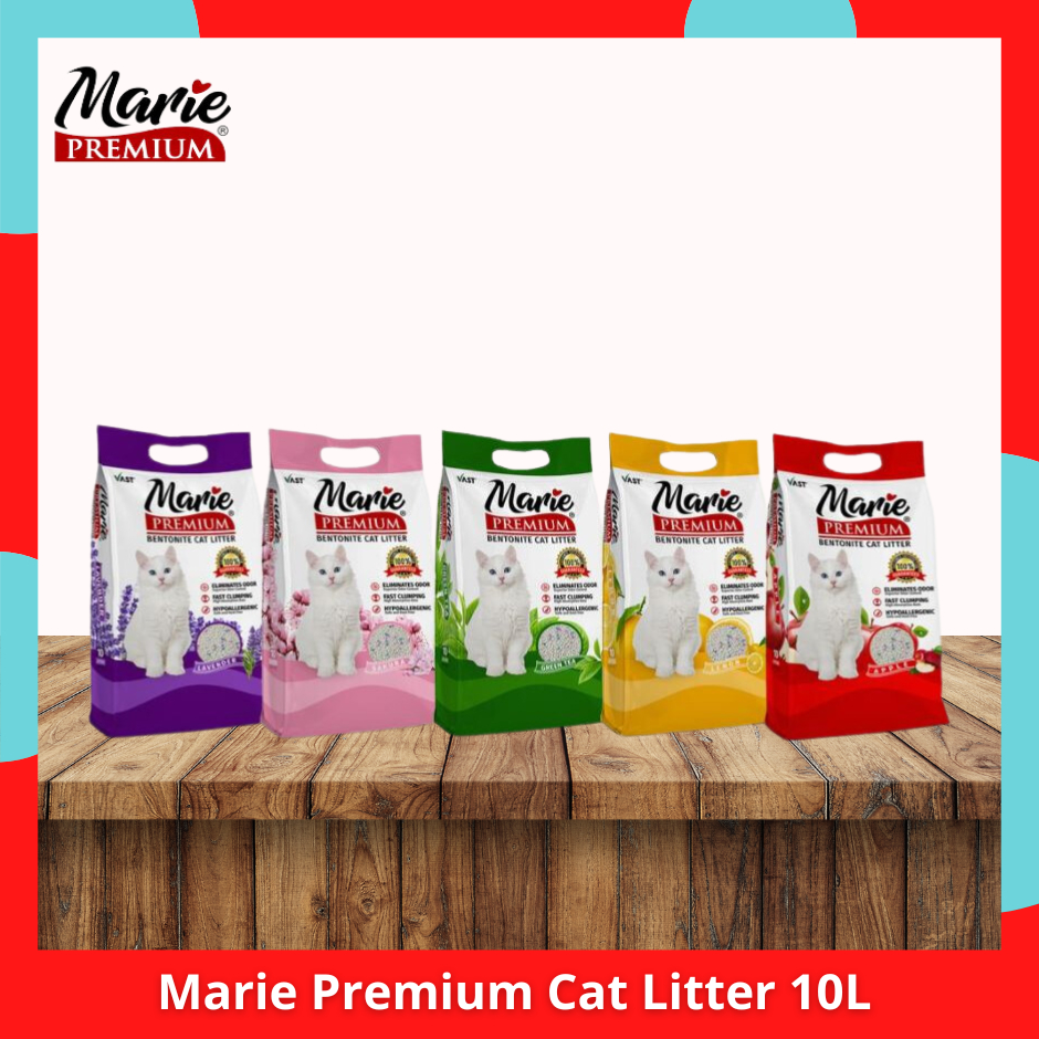Marie Premium Cat Litter 10L | Shopee Philippines