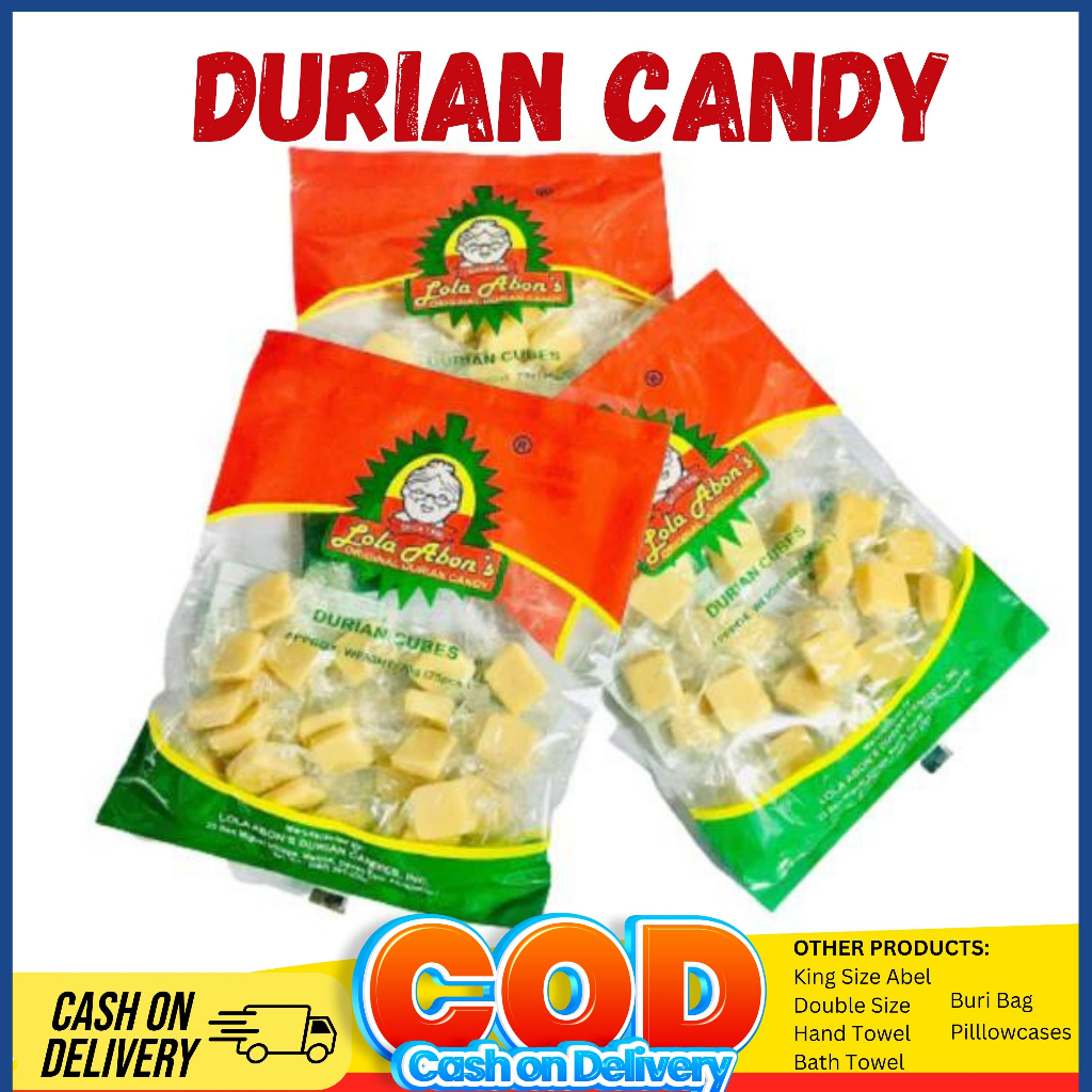 Davao Durian Candy Apo Ni Lola Abons Durian Special Durian Products ...