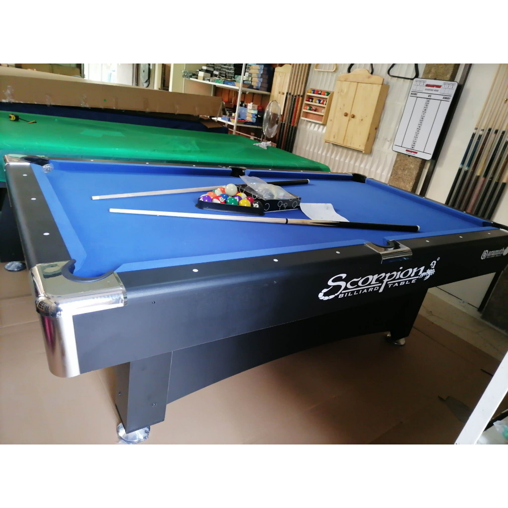 4x8ft Junior Brandnew Black Billiard table | Shopee Philippines