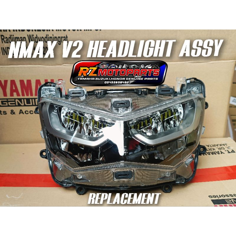 NMAX V2 HEADLIGHT ASSY (OEM) | Shopee Philippines