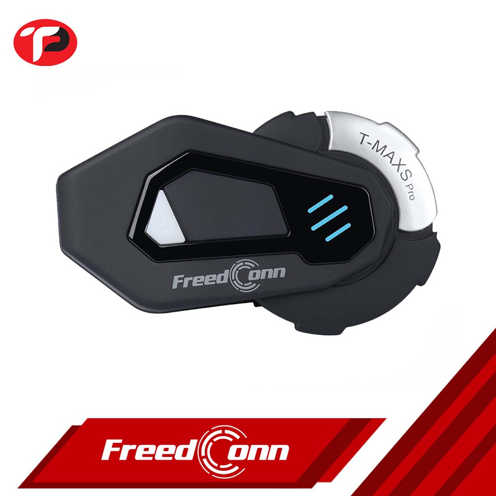 FreedConn TMAX-S PRO Motorcycle Helmet Intercom Bluetooth Headset ...