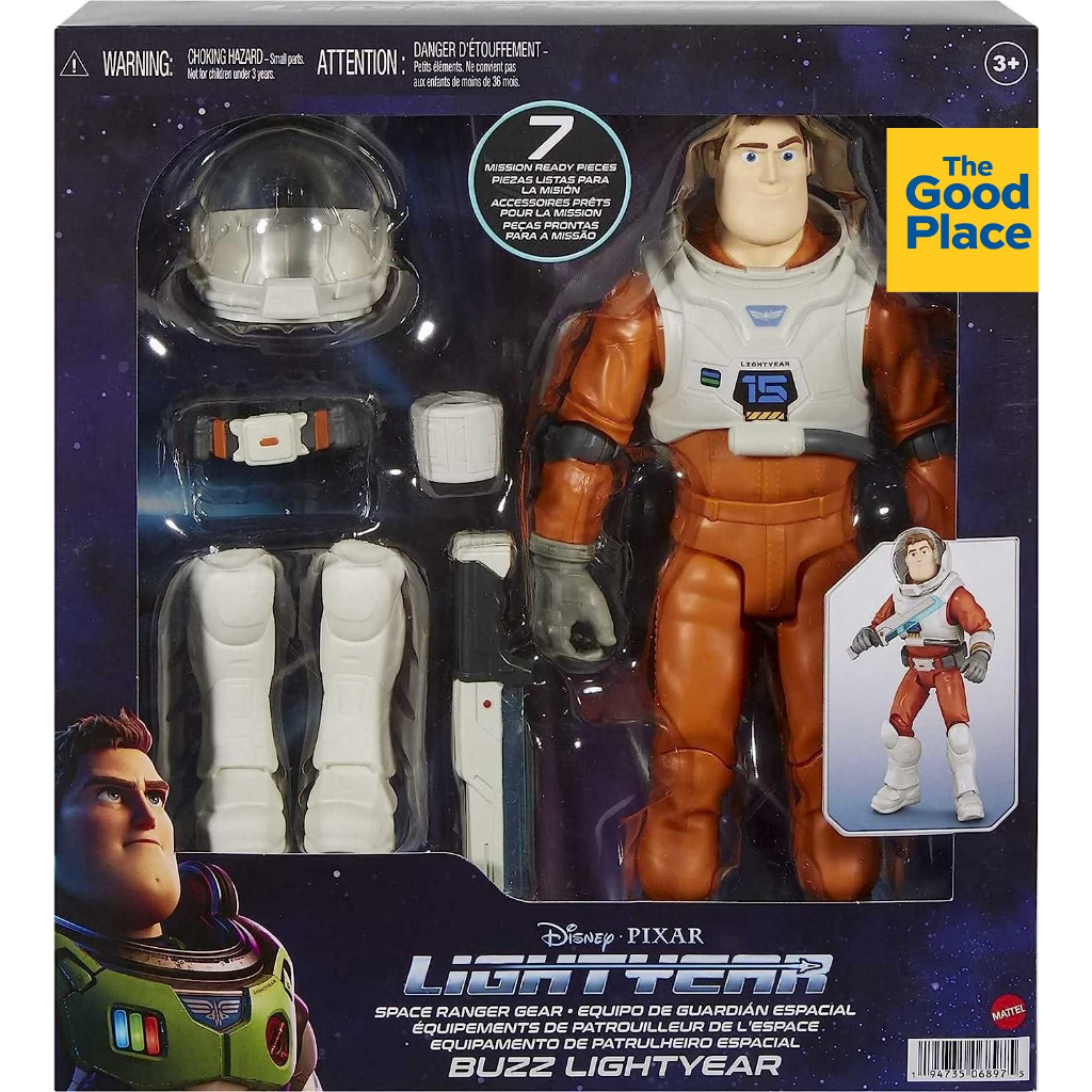 MATTEL Disney Pixar Lightyear Space Ranger Gear Buzz Lightyear XL-01 ...