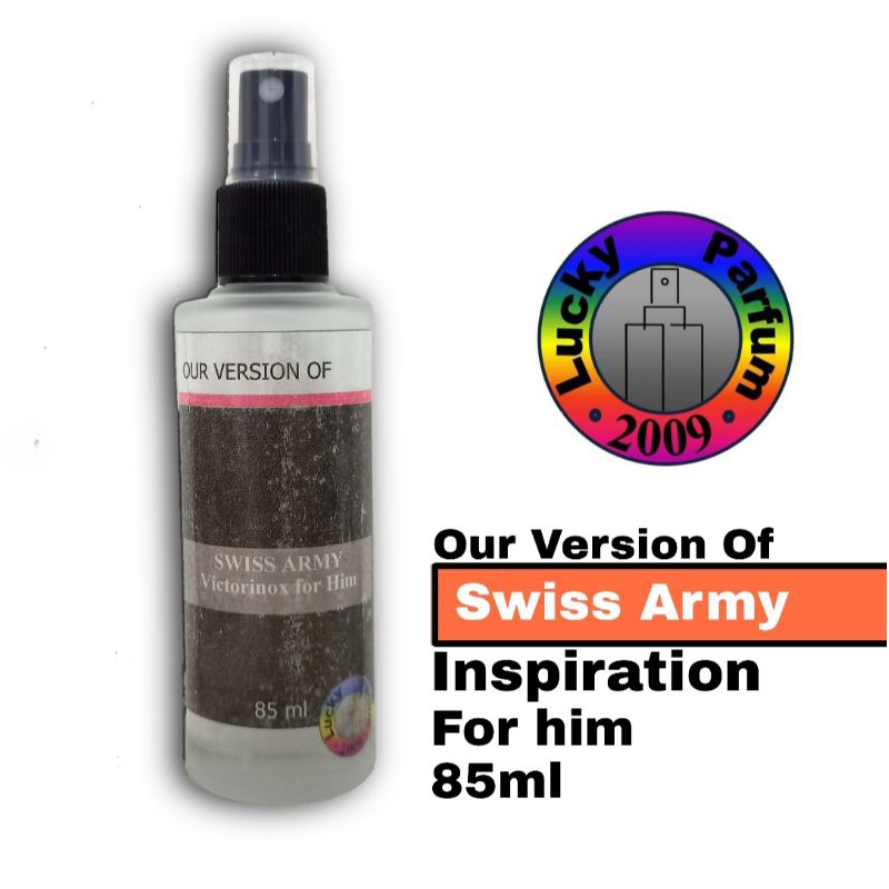 Swiss Army Inspiration For Him 85ml Oil Base Lucky Parfum version ...