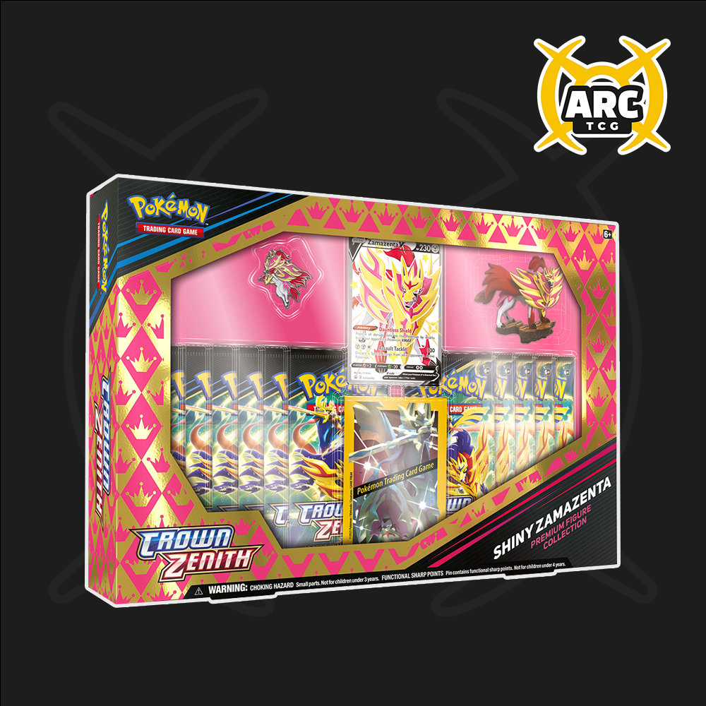 Shiny Zamazenta Premium Figure Collection - Pokémon TCG: Crown Zenith ...
