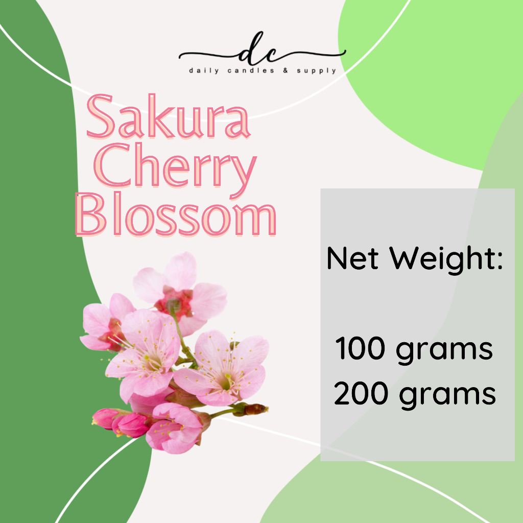 Daily Candles | SAKURA CHERRY BLOSSOM FRAGRANCE OIL for Candle & Soap ...