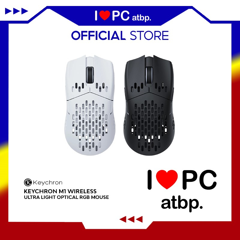 Keychron M1 Ultra-light Wireless Optical Mouse, 79g, PAW3395, 26,000 ...