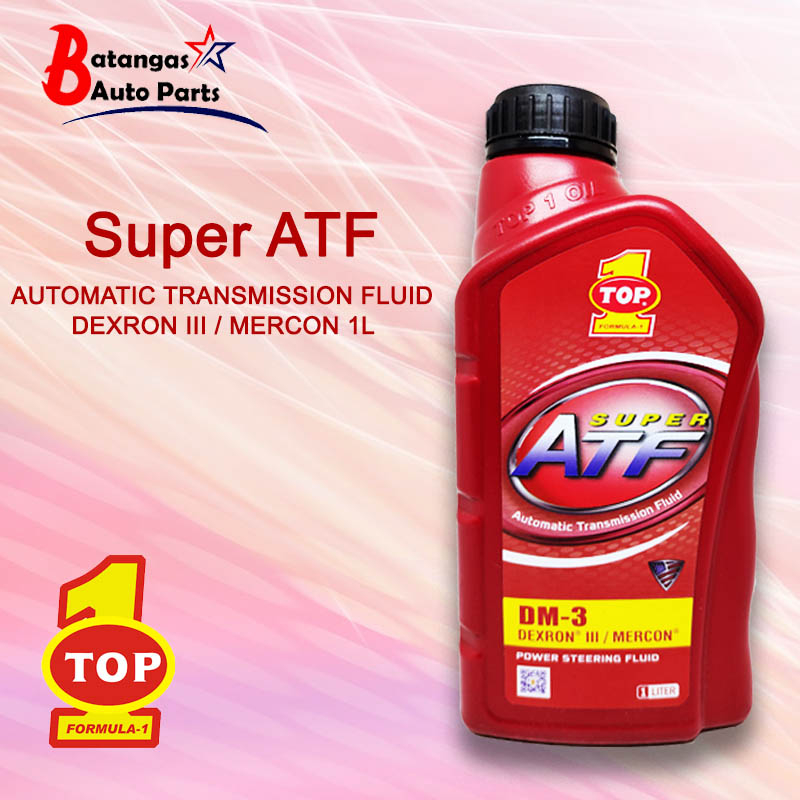 TOP 1 Super ATF AUTOMATIC TRANSMISSION FLUID DEXRON III / MERCON 1L | Shopee Philippines