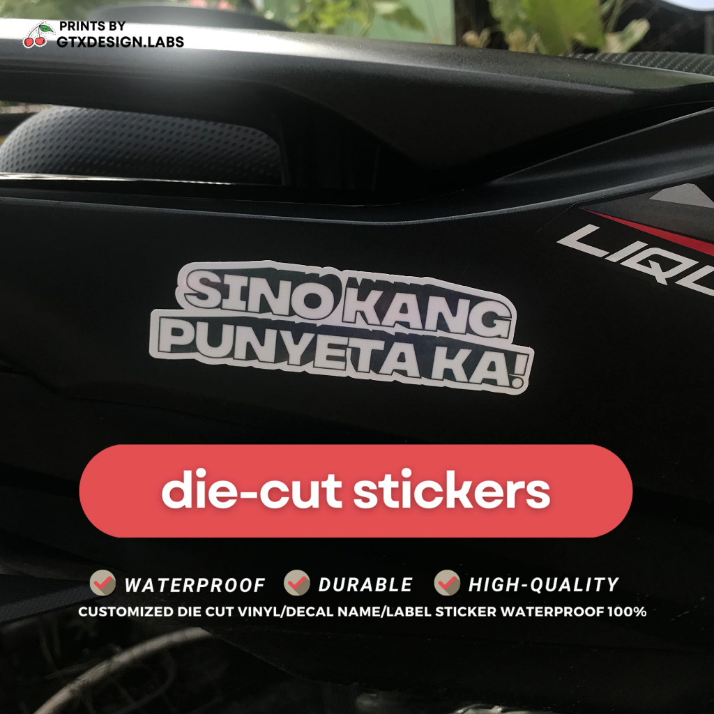 Pinoy Memes Sticker Funny Pinoy Slang Laptop Water Bottle Sticker ...