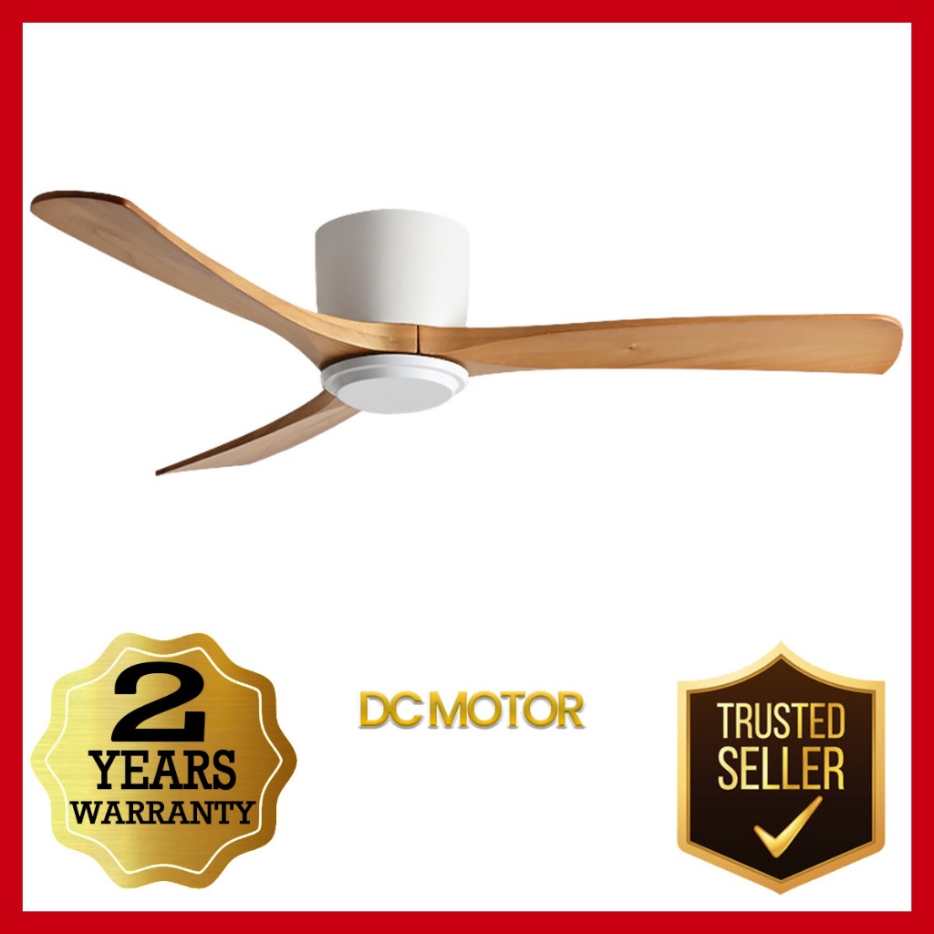 MYKE CF8043 Ceiling Fan (52") (White) (No Lamp) | Shopee Philippines