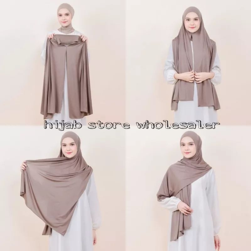 PREMIUM ITY SPANDEX LONG HIJAB RECTANGLE | Shopee Philippines