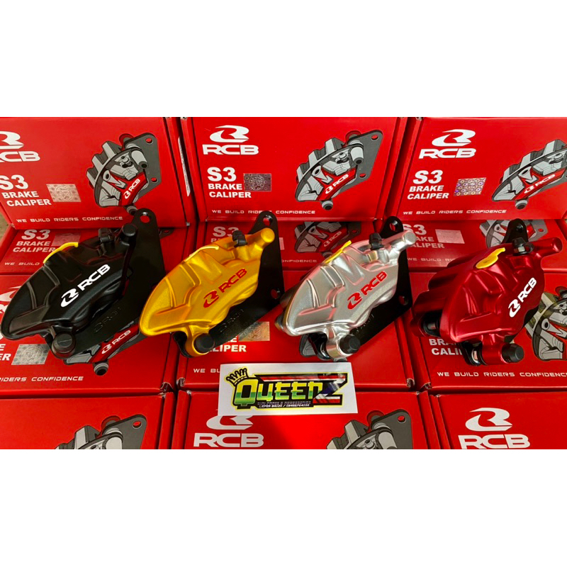 RCB S3 Series Brake Caliper For Nmax/Aerox v1/v2 PLug N PLay Front Only ...