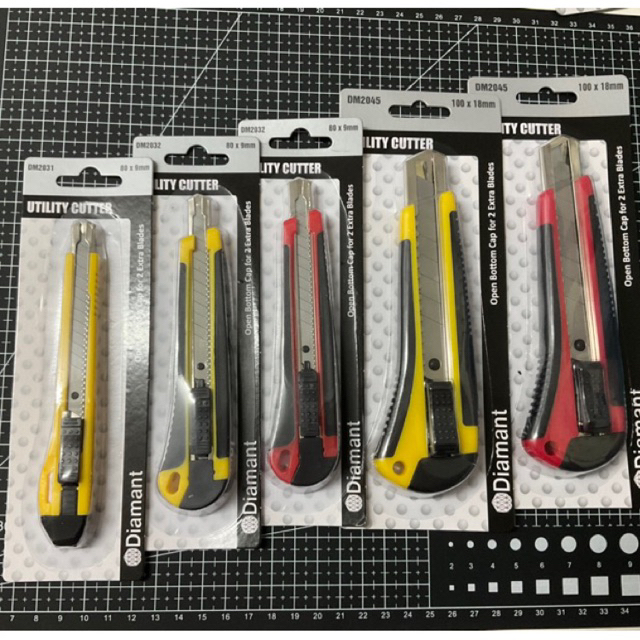 DIAMANT Cutter Knife Stainless Steel High Quality | Shopee Philippines