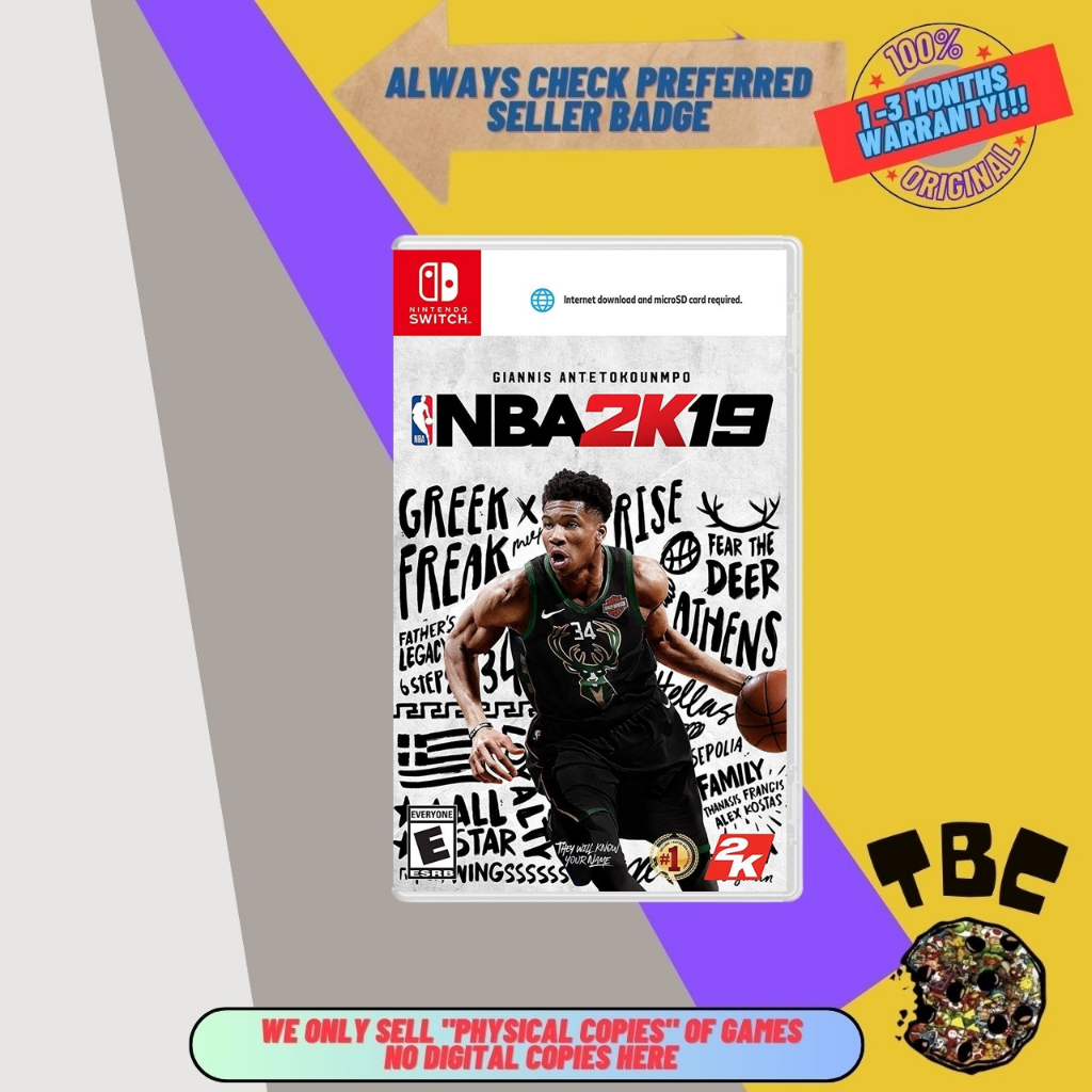 NBA 2K19 - Nintendo Switch [JPN-English] | Shopee Philippines