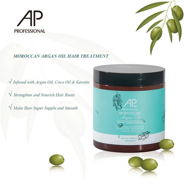 AP MOROCCAN ARGAN OIL HAIR TREATMENT 500 ML | Shopee Philippines