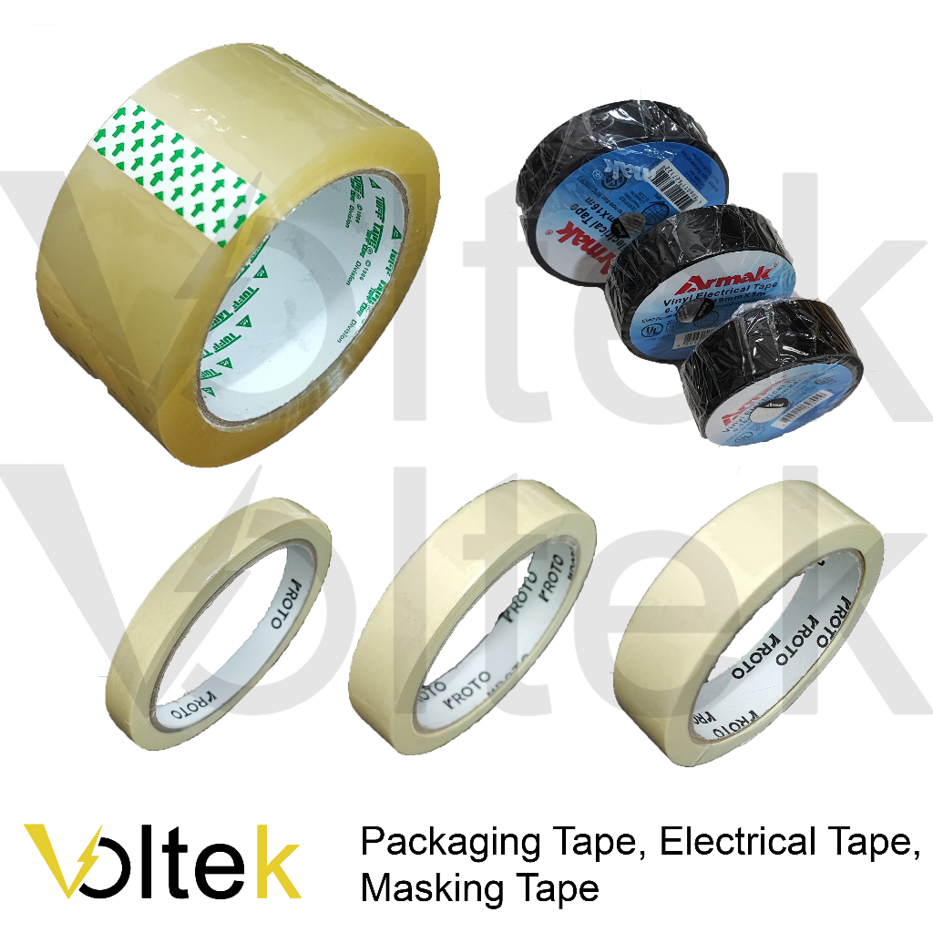 Tape Adhesive Packaging Tape, Armak Electrical Tape small, medium, Big ...