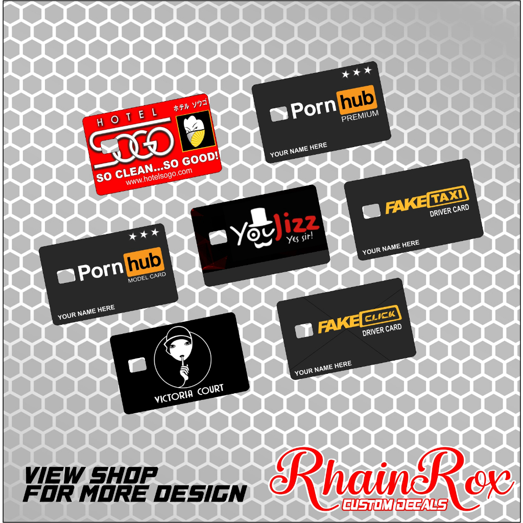 sticker skin for atm card debit card credit card part 1 anti hack iwas ...