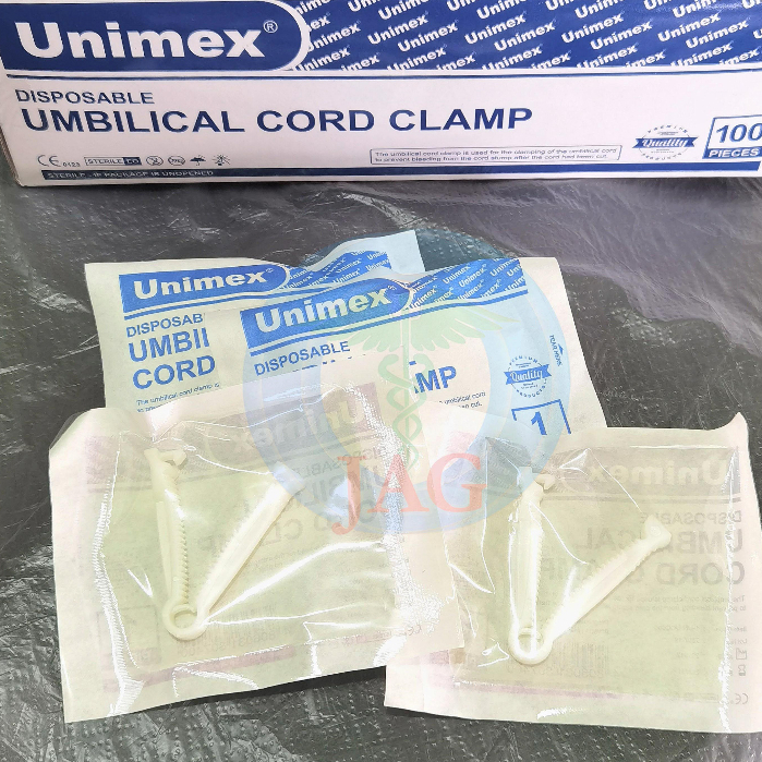 UNIMEX | Sterile Cord Clamp (2PCS) | Shopee Philippines