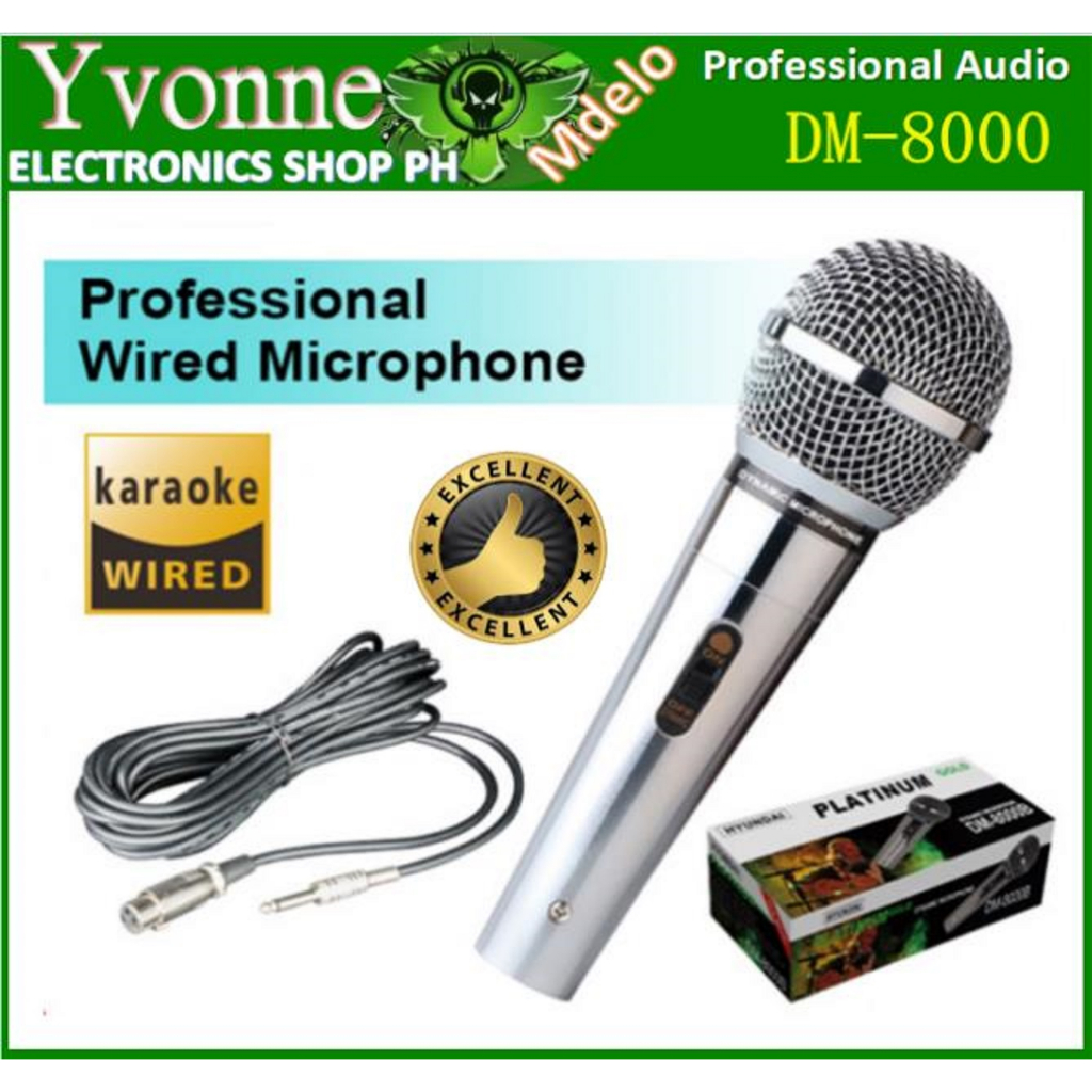 The Hyundai Platinum DM-8000 Professional Microphone System DM8000 Professional Microphone ...