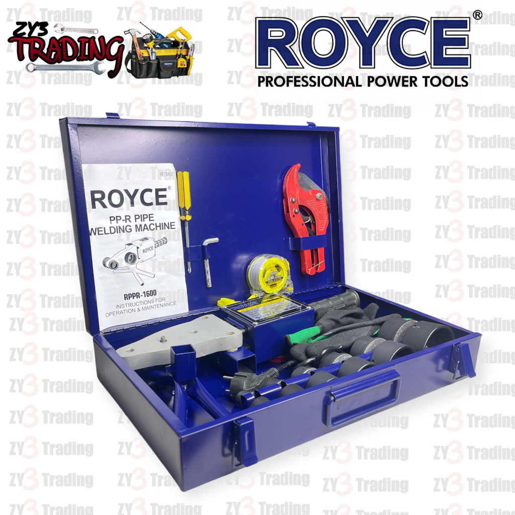 Royce PPR Pipe Welding Machine 1600W RPPR-1600 Pipe Fusion Machine ...