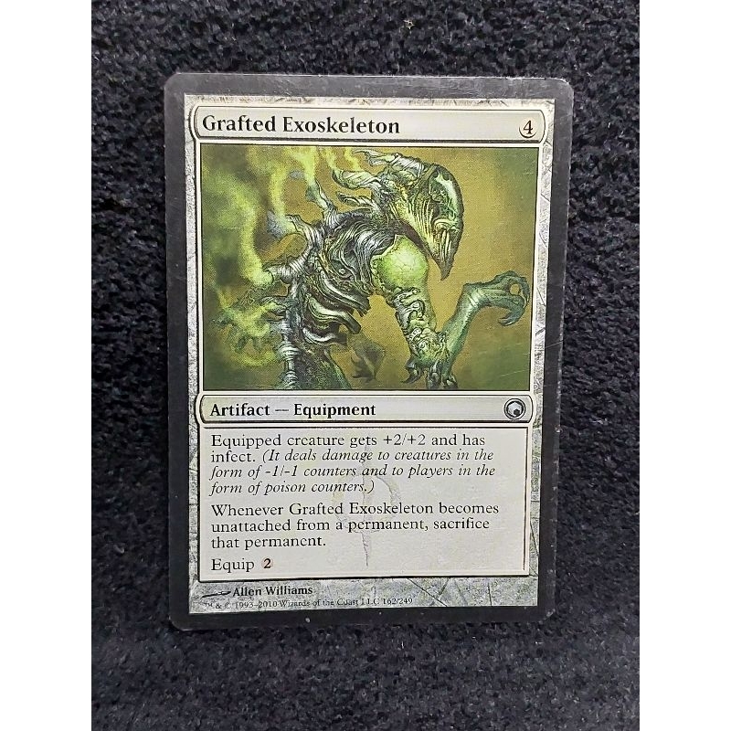 Grafted Exoskeleton 162/249 Uncommon Non-Foil from Scars of Mirrodin ...