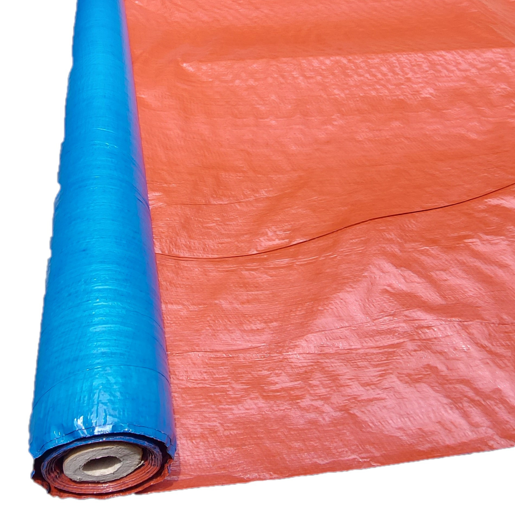 Sakolin Laminated Sack Lona Blue / Orange 8ft x 1 Meter | Shopee ...