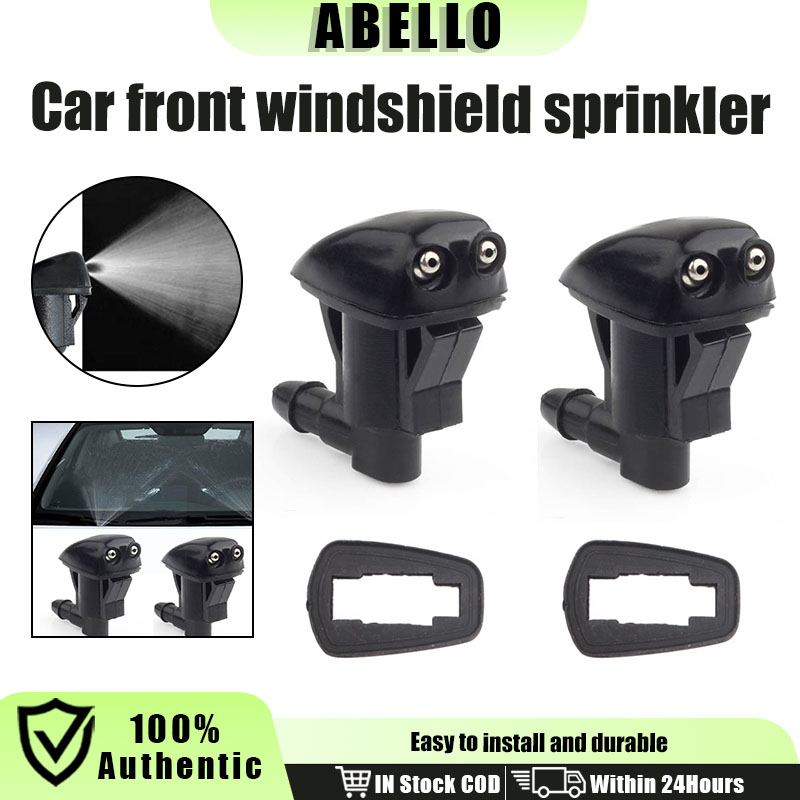 2Pcs/Set Front Windshield Spray Nozzle Washer Jet Nozzle For Toyota ...