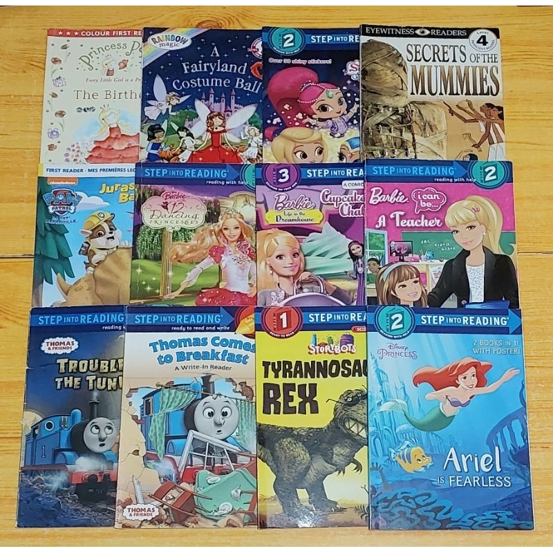 Step Into Reading: Princess Poppy | Rainbow Magic | Barbie | Thomas ...