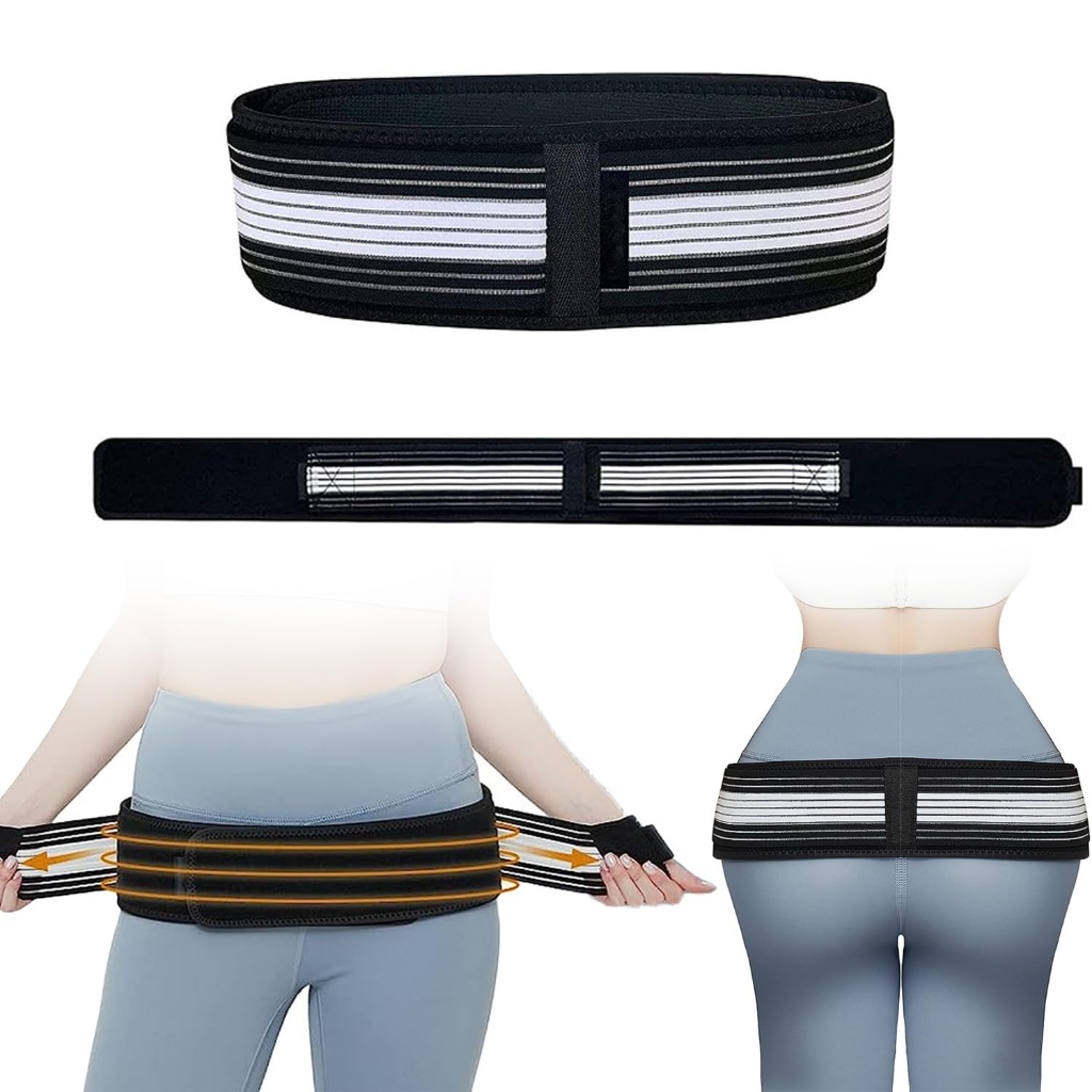 Sacroiliac SI Joint Belt-Hip Braces Hip Pain-Lower Back Support Brace ...