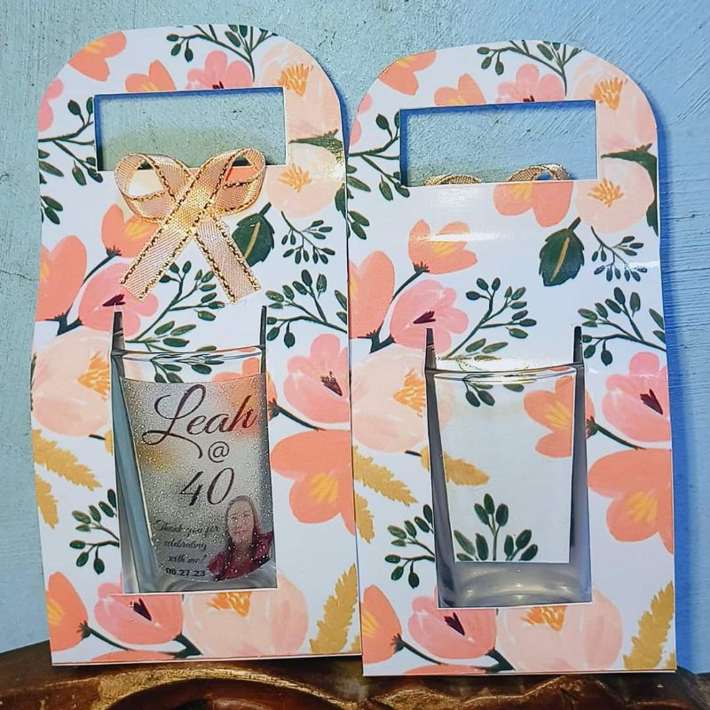 CUSTOMIZED OR PERSONALIZED SHOT GLASS SOUVENIR | FREE LAYOUT | Shopee ...