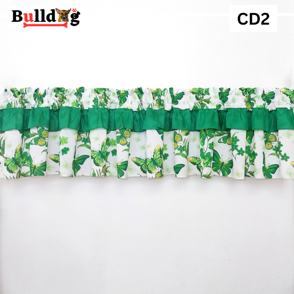 SCHOOL CLASSROOM CURTAIN/ VALANCE RECTANGULAR CUT 60X15 INCHES | Shopee ...